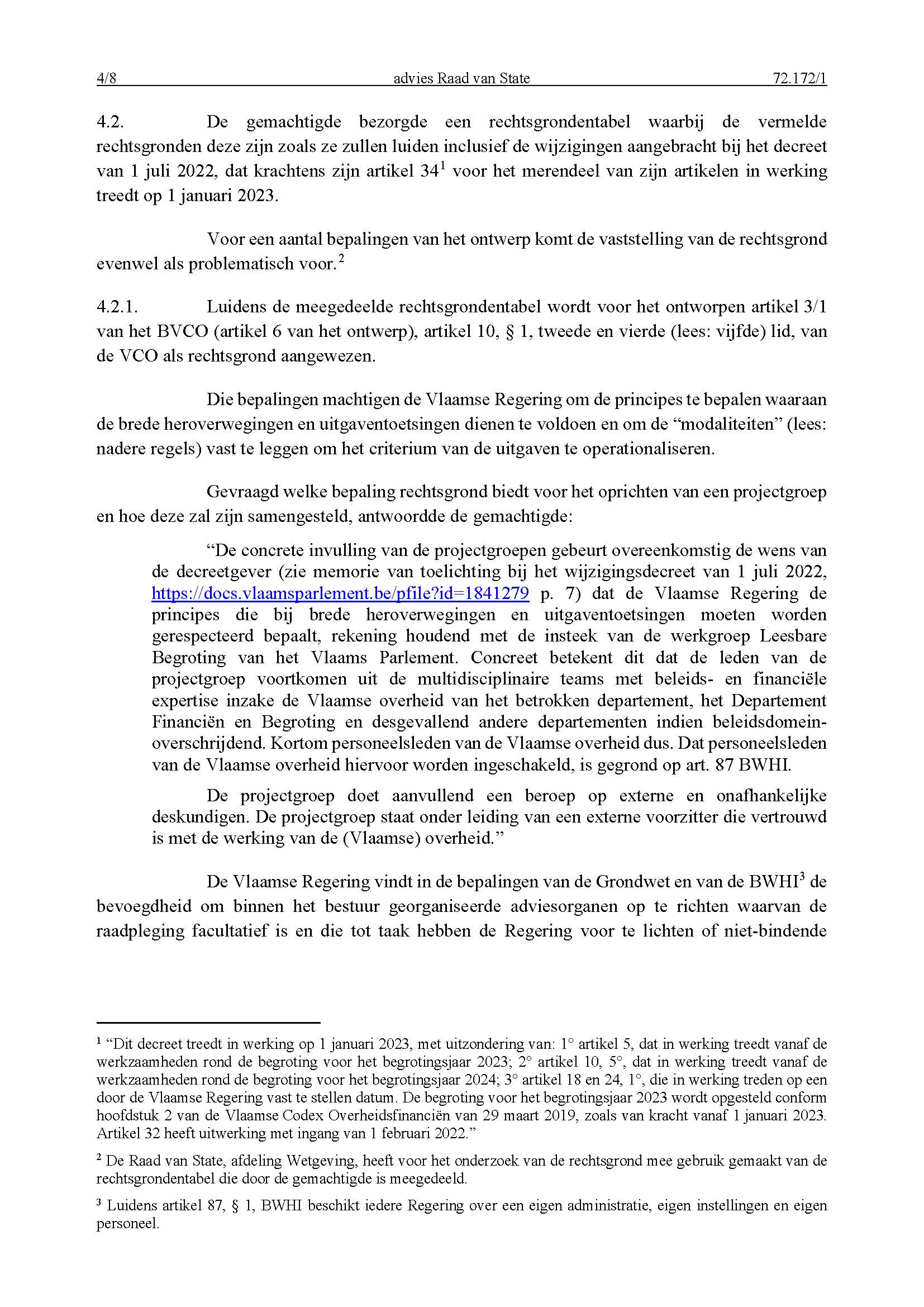 Besluit van de Vlaamse Regering tot wijziging van het besluit van de ...