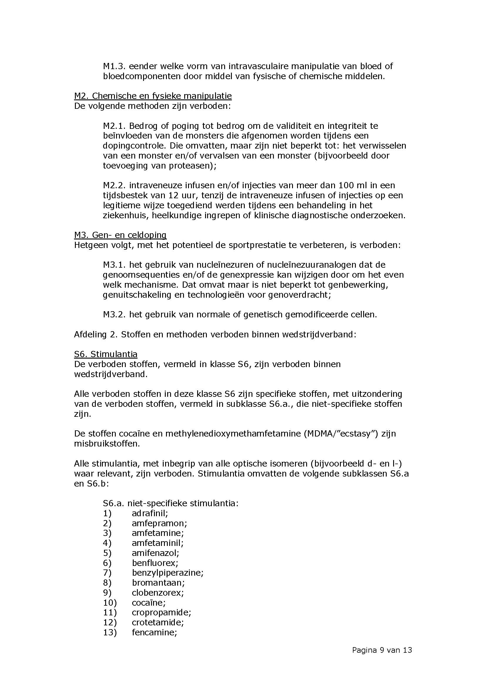 Ministerieel besluit tot wijziging van het ministerieel besluit van 29 ...