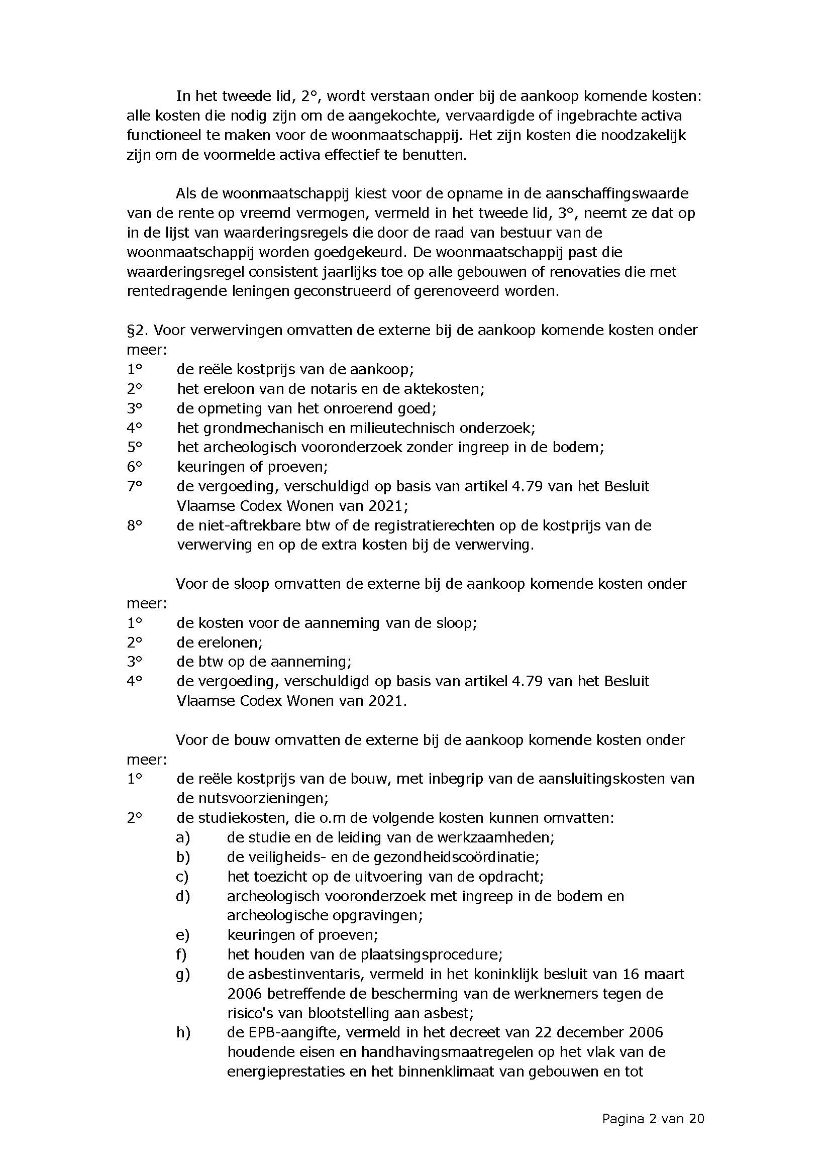 Ministerieel besluit tot nadere invulling van de regels voor de ...