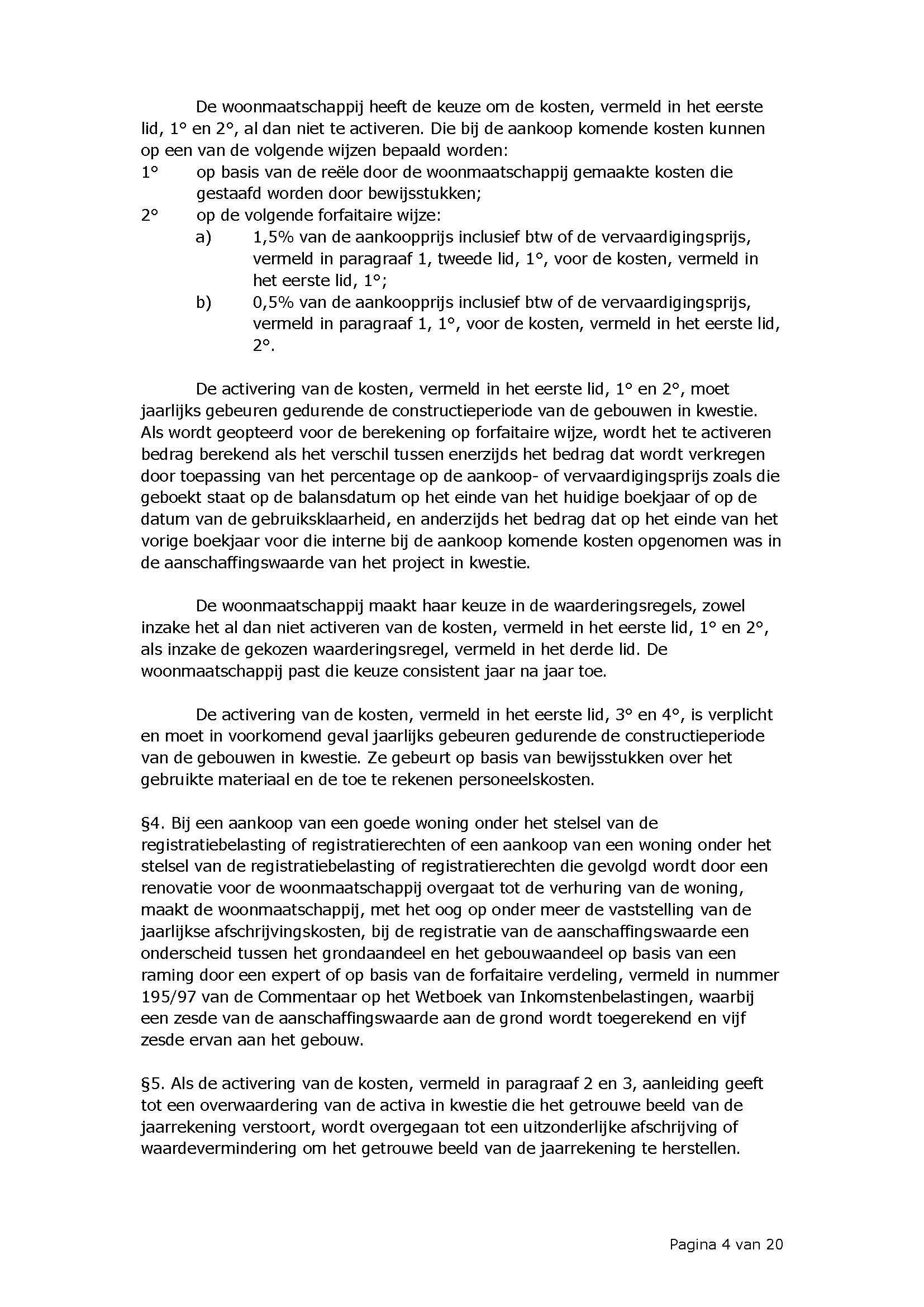 Ministerieel besluit tot nadere invulling van de regels voor de ...