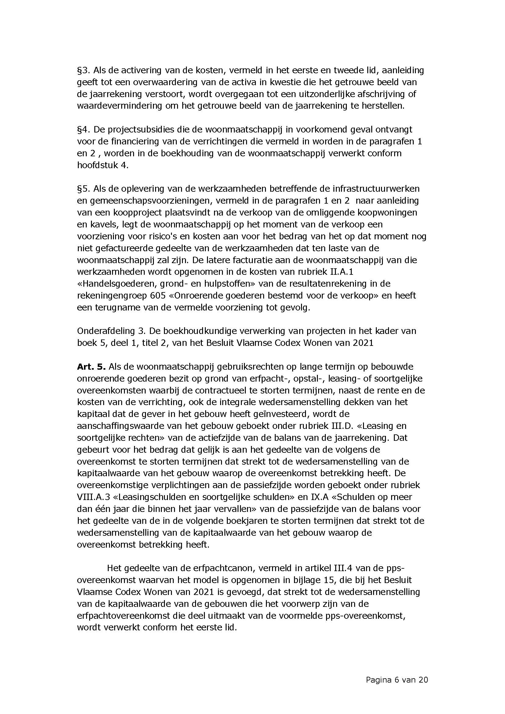 Ministerieel besluit tot nadere invulling van de regels voor de ...