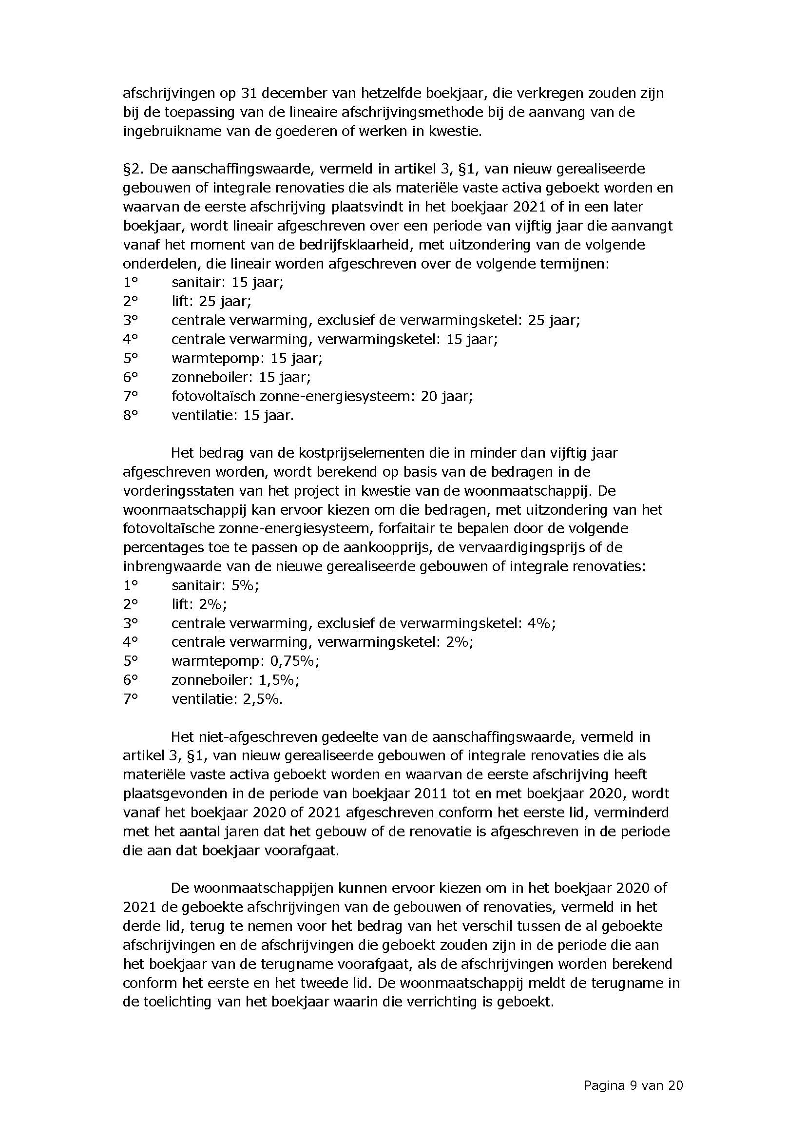 Ministerieel besluit tot nadere invulling van de regels voor de ...