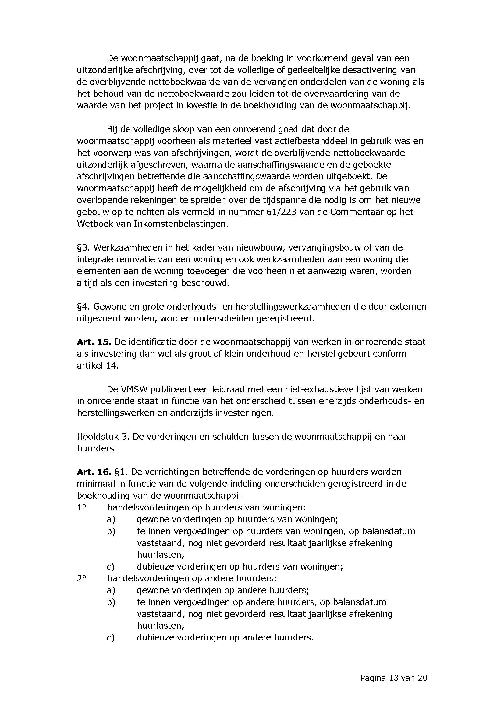 Ministerieel besluit tot nadere invulling van de regels voor de ...